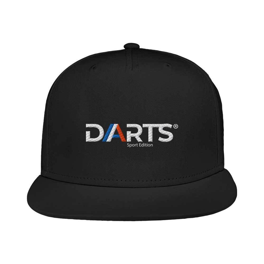 DARTS Cap / Mütze schwarz mit edlem DARTS Stick bei DARTSHOP.org